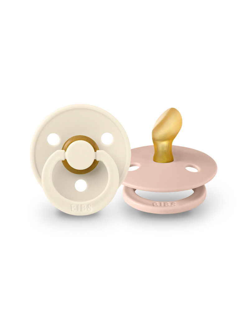 BIBS Colour Anatomical lutt 2tk - Ivory / Blush - sulin.ee